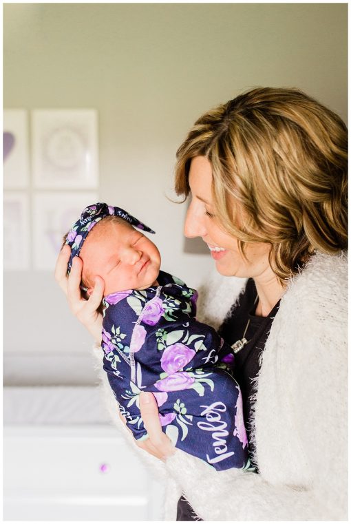 a little sister | aviston newborn photographer - Kelsi Bailey Photography