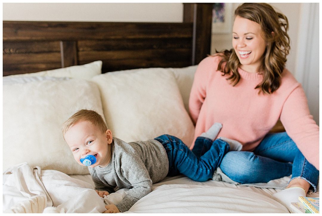 a mama + her little one | fairview heights family photographer - Kelsi ...